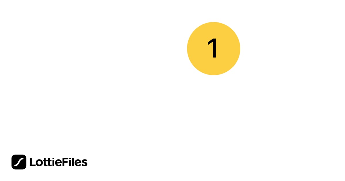 Free counter Animation by Eileen S La | LottieFiles