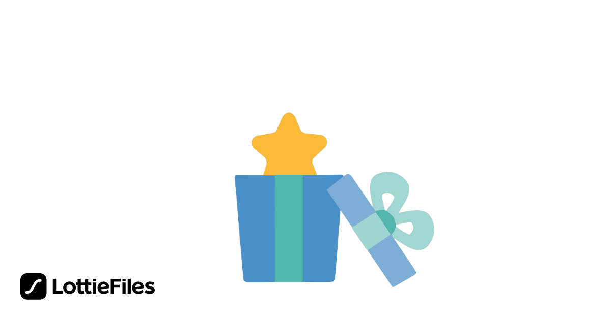 Free Present Pop Animation by Noah Wise | LottieFiles