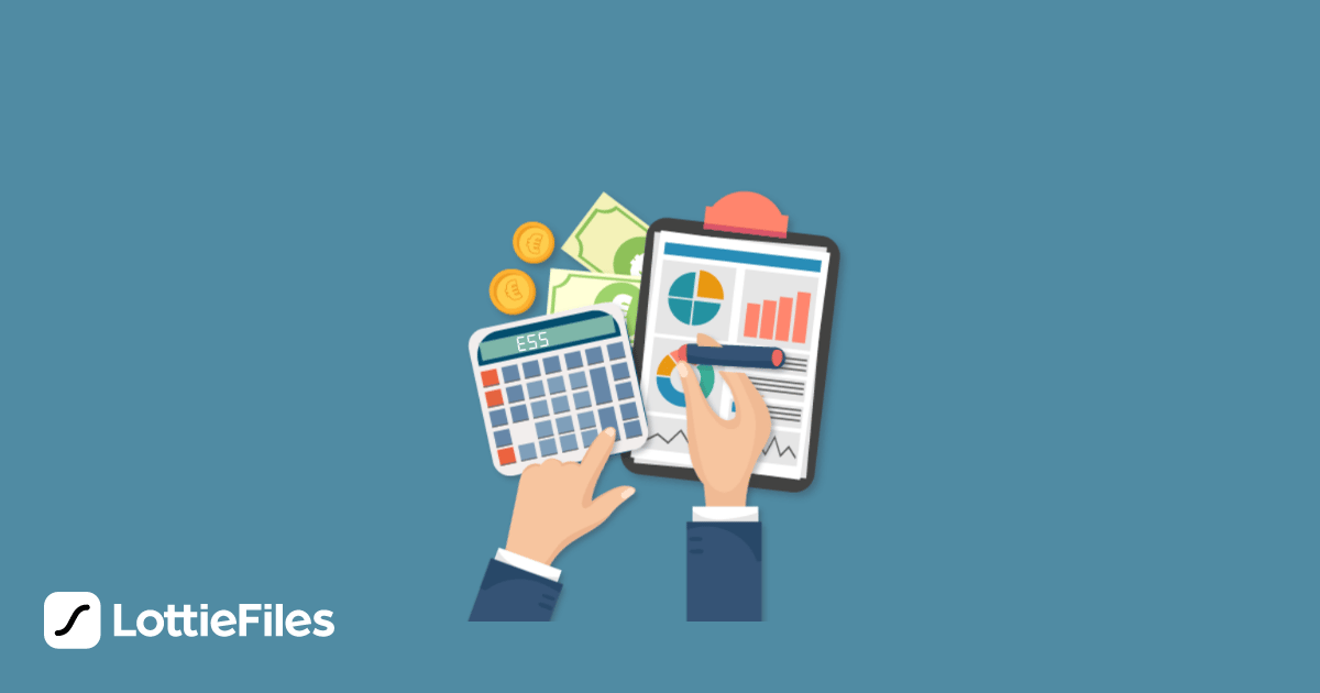 Free accountant Animation by maxime | LottieFiles