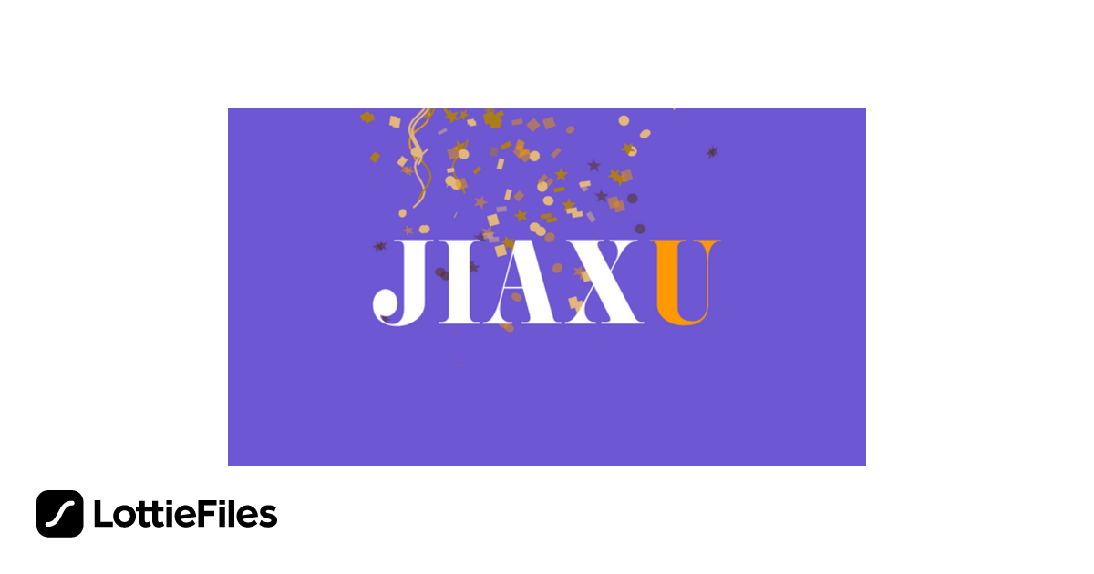 Free Looping logo Animation by Jia Xu | LottieFiles