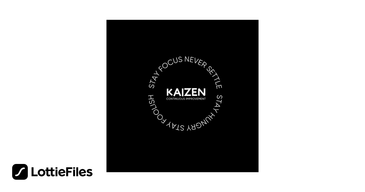 Free Kaizen Animation by Kunbi Abiodun | LottieFiles