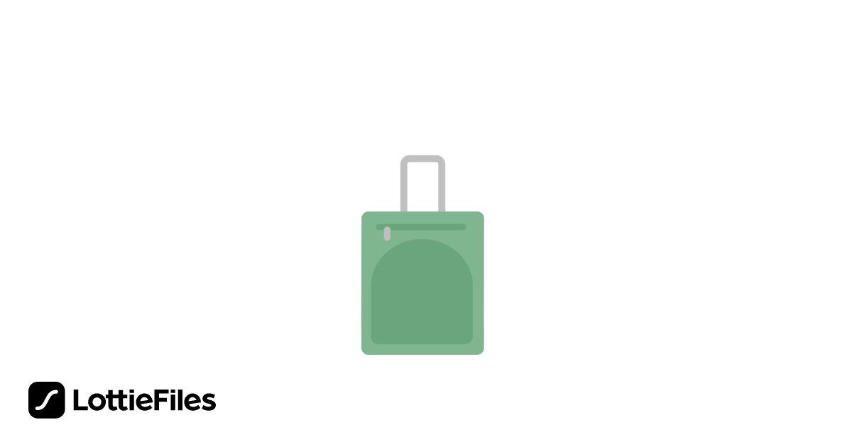 Free Suitcase Animation Animation by Aimee Vogelsang | LottieFiles