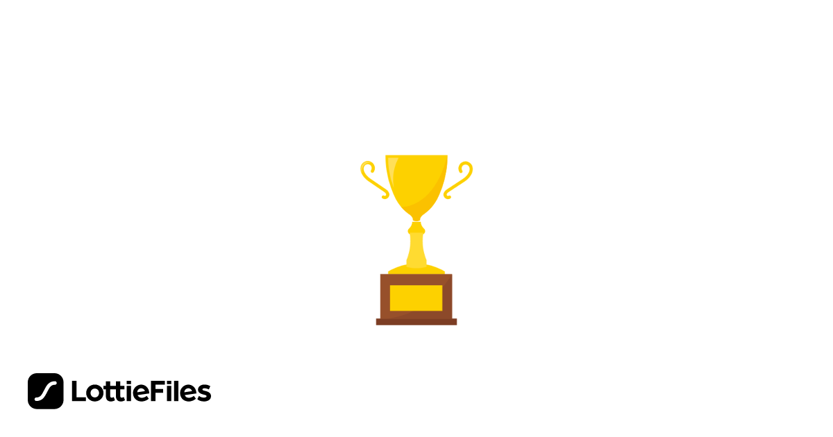 Free Trophy Animation by Priyanshu Rijhwani | LottieFiles