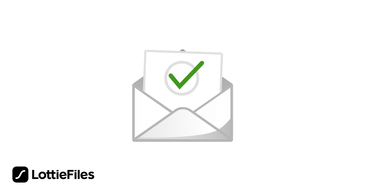 Free Email Sent Animation by Thomas Dean | LottieFiles