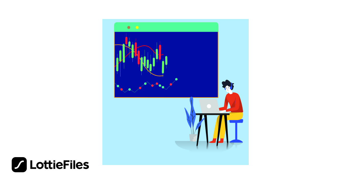 Free Trading Character Animation Animation by Poritos Roy | LottieFiles