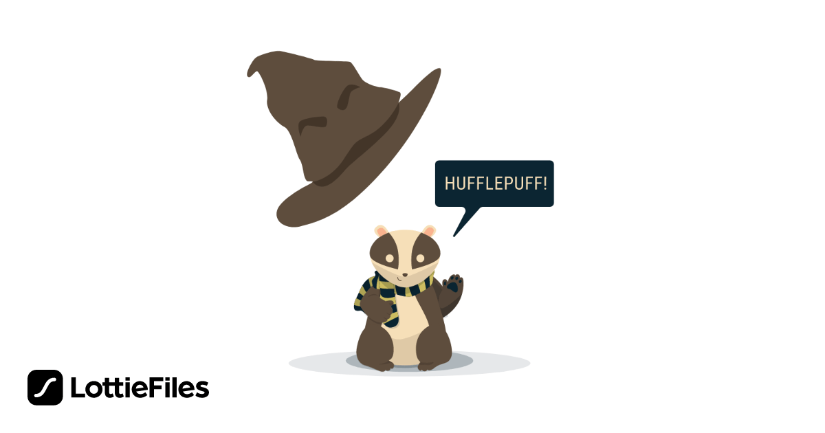 Free Team Hufflepuff Animation by Jess Paterik | LottieFiles