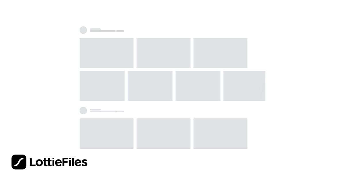 Free Grid Gallery Loading Placeholder Animation by HarryNguyen ...