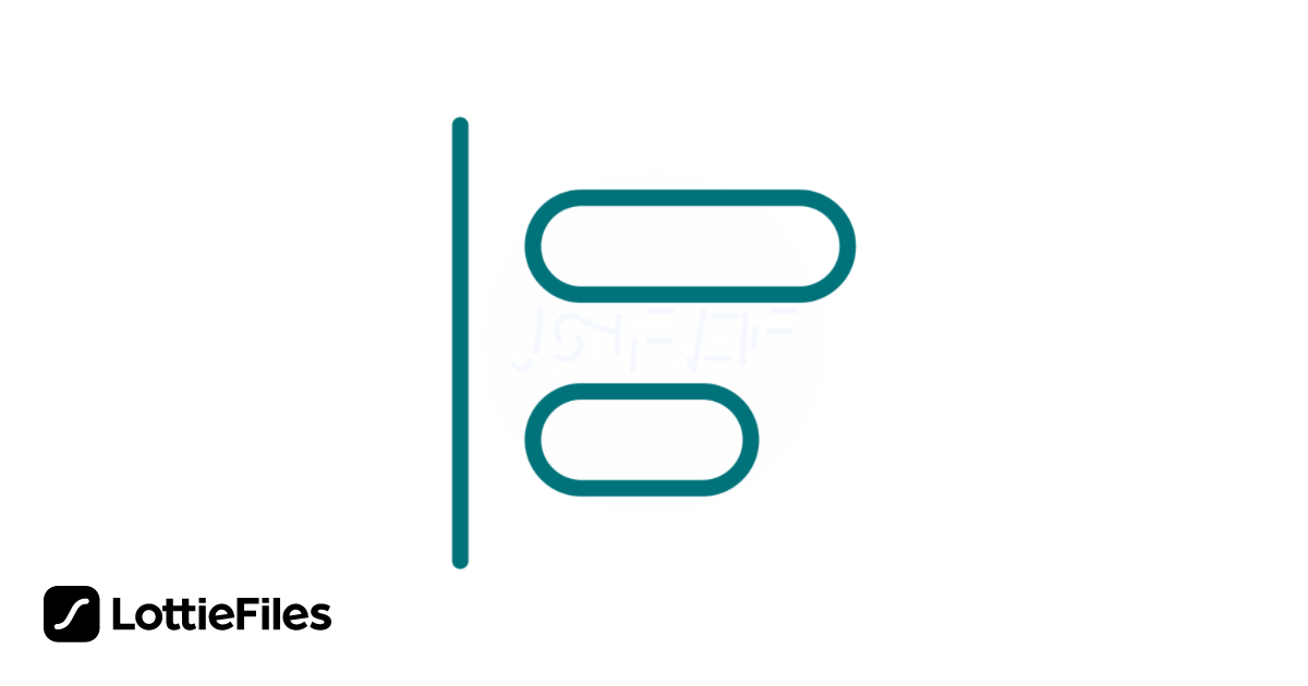 Free Align left icon Lottie JSON animation Animation by Lottiewebie ...