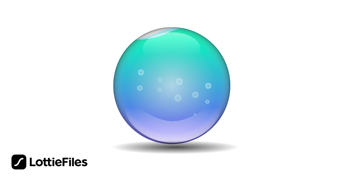 Free water filling Glass orb Animation by Aneesh Ravi | LottieFiles