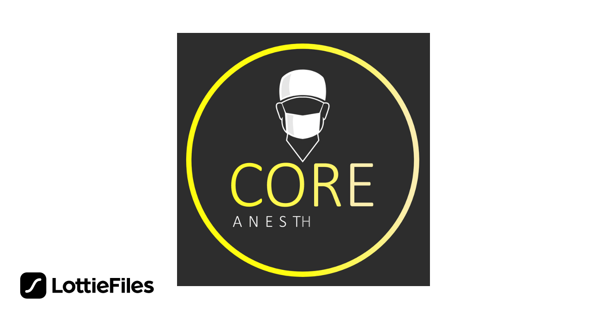 Free Core Anesthesia Splash Animation by Thomas Dias Batista | LottieFiles