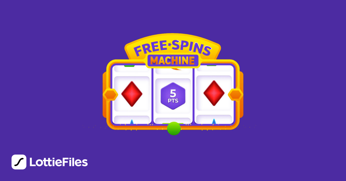 Free Slot Machine Animation by Indicius | LottieFiles