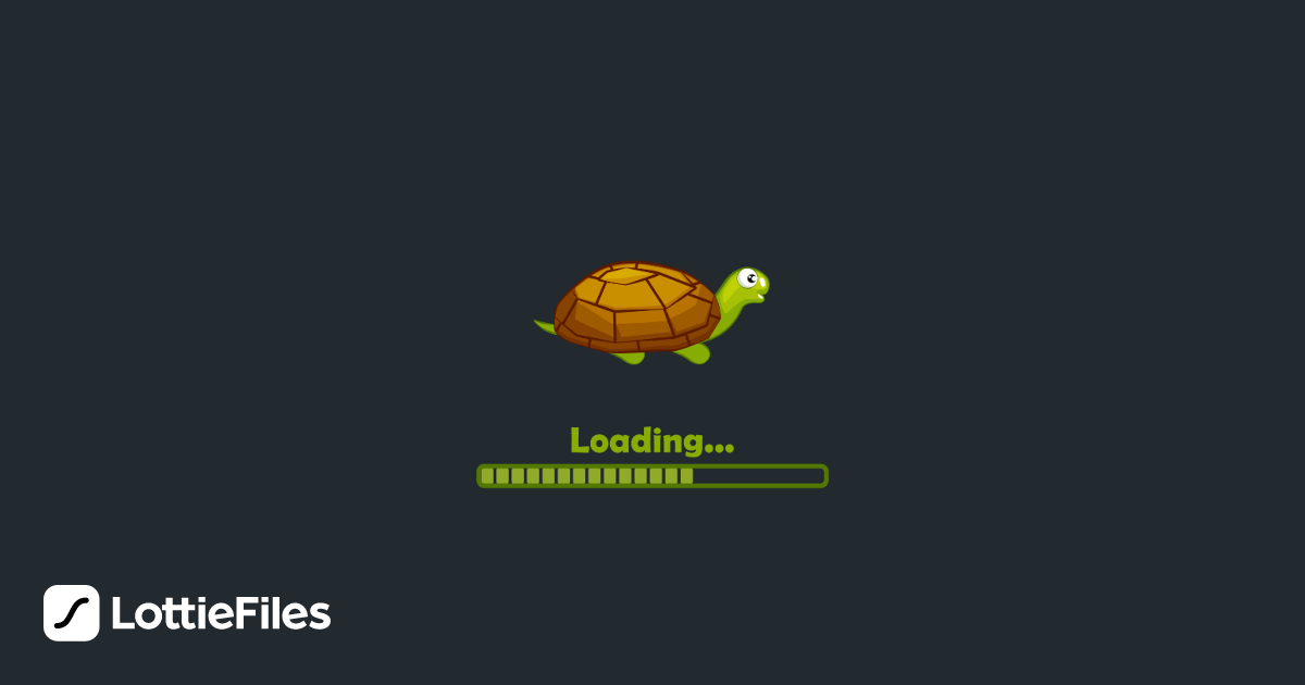Free LoadingTurtle Animation by Isa Kadriu | LottieFiles