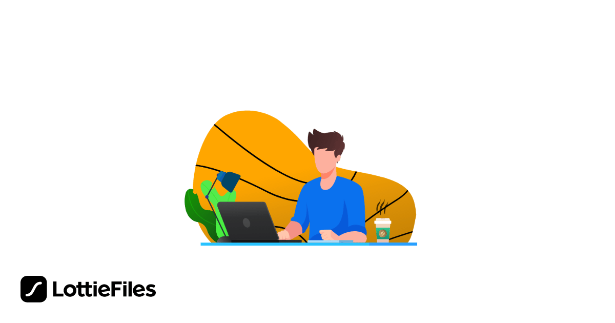 Free Working Man Animation by Vinayak Kumawat | LottieFiles