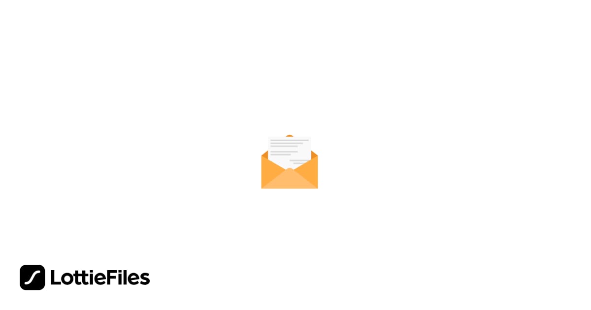 Free Envelope Animation by Silviya Atanasova | LottieFiles