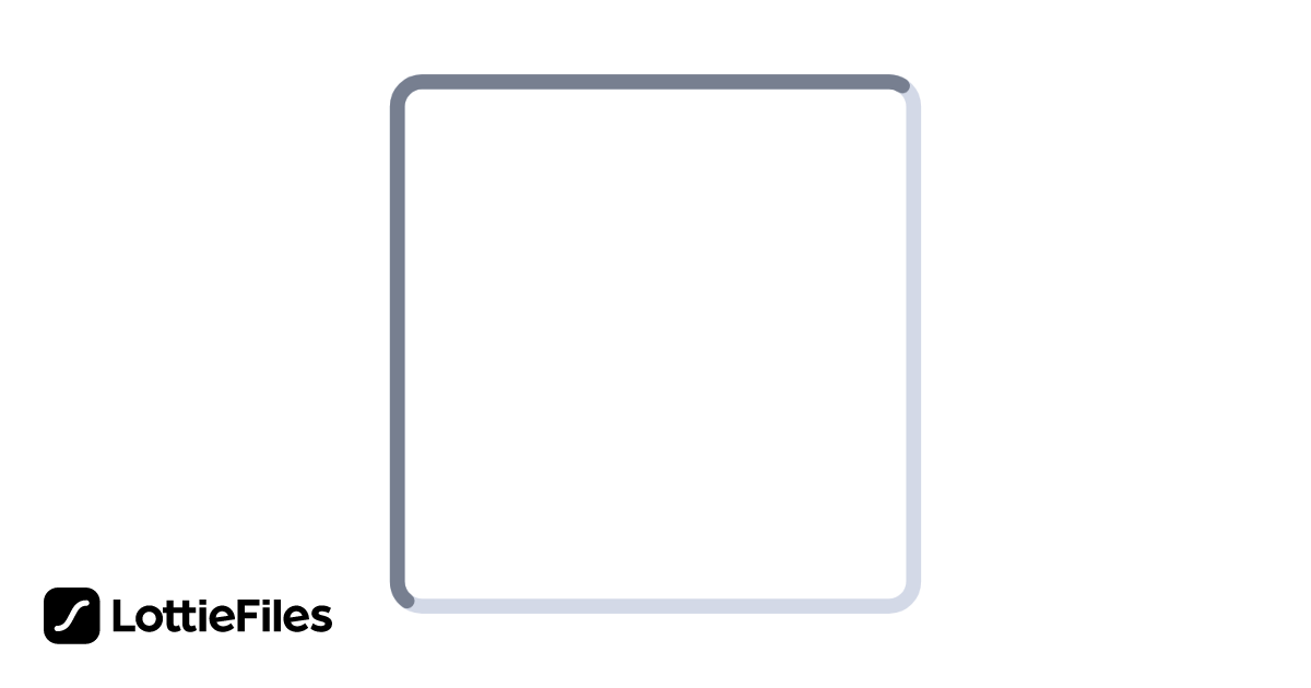 Free loading square with rounded corners Animation by 4 LANGUAGES ...