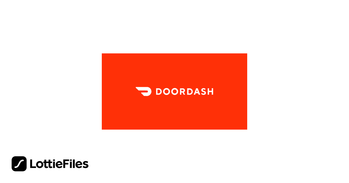 Doordash Logo by Harris Baig - LottieFiles