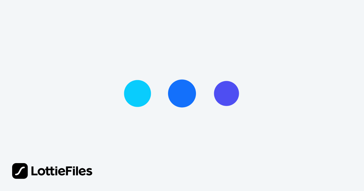Free Loader (Seq. Dots) Animation by xerocuil | LottieFiles