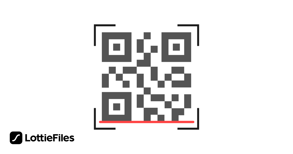 Free QR Code Scanner Animation by Aneesh Ravi | LottieFiles
