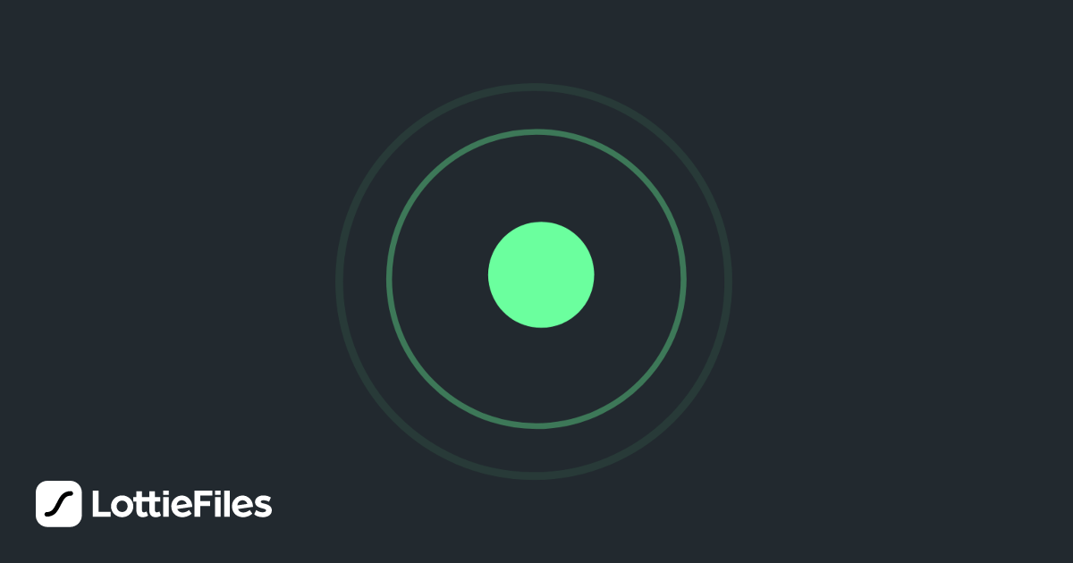 Free Radar Pulse Animation by Cameron Ward | LottieFiles