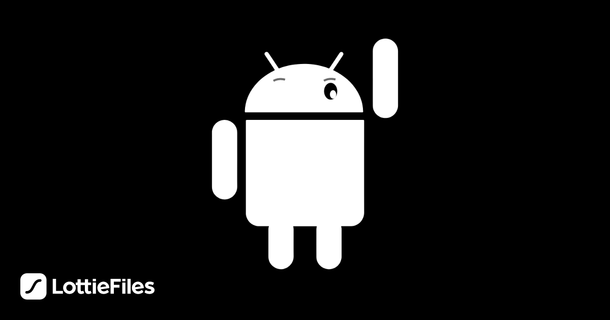 Free android white move Animation by Allan Ribas | LottieFiles