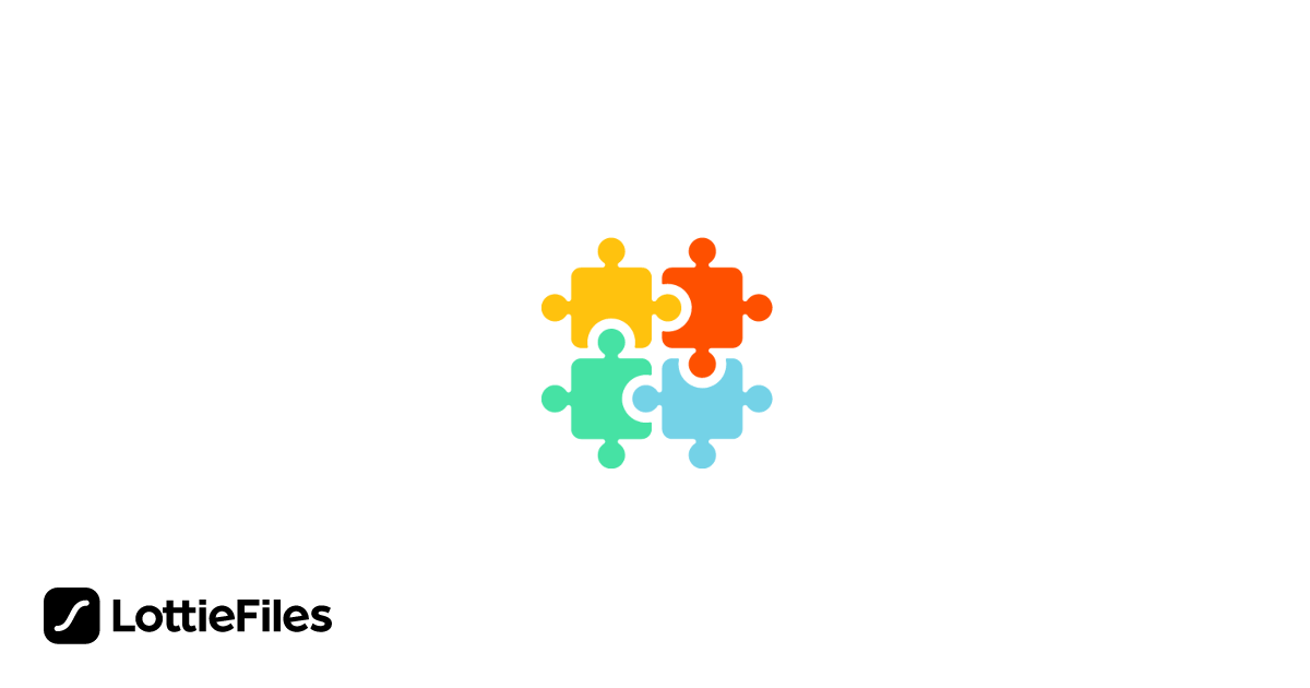 Free Puzzle Loading Animation by MD Abdur Rahim | LottieFiles