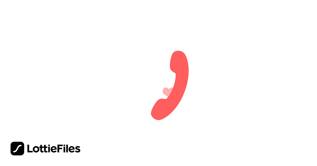 Free phone call Animation by Vincent Zhang | LottieFiles