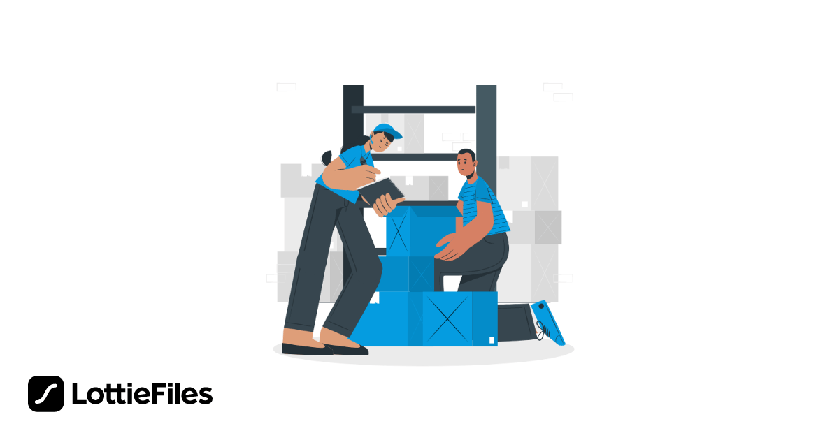 Free Box checking Illustration Animation by Dima Zelinskyi | LottieFiles