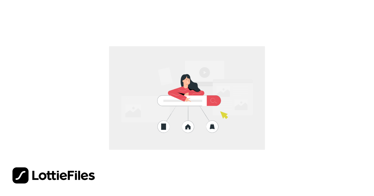 Free Search Engine Animation by Danish | LottieFiles