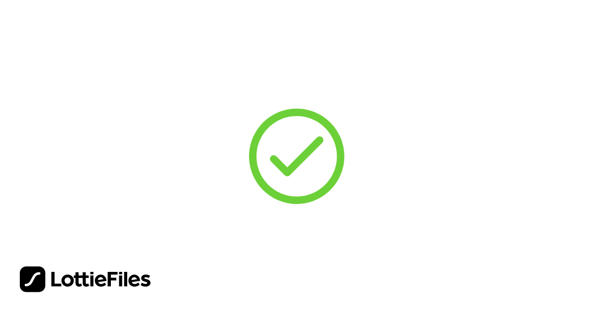 Free Tick animation Animation by Yogesh Pal | LottieFiles