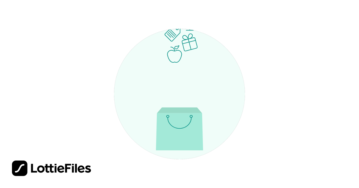 Free ShoppingBag Animation by Eri Matsushita | LottieFiles