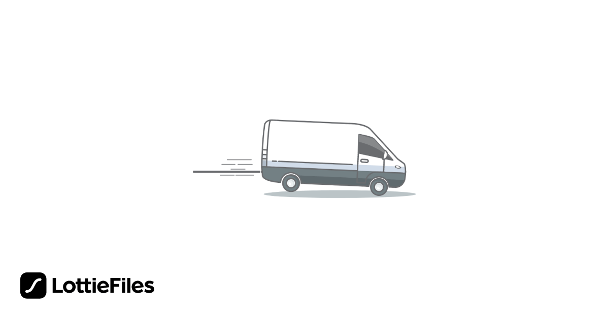 Free Delivery Van Animation by Sameer Maan | LottieFiles