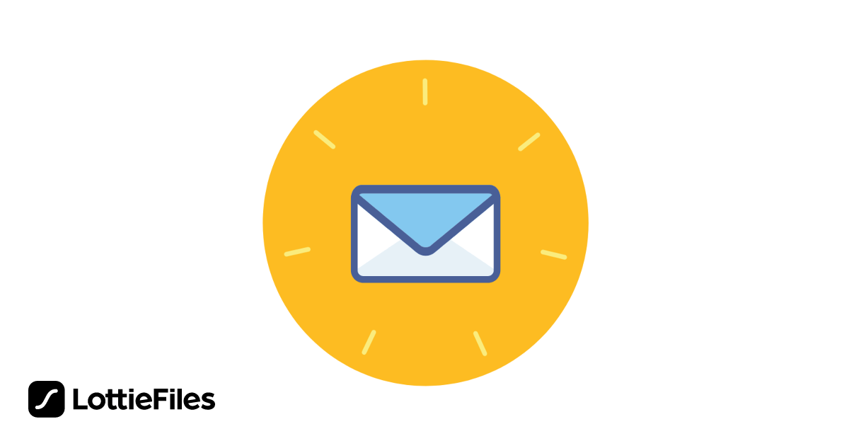 Free Email Send Animation by Enk | LottieFiles