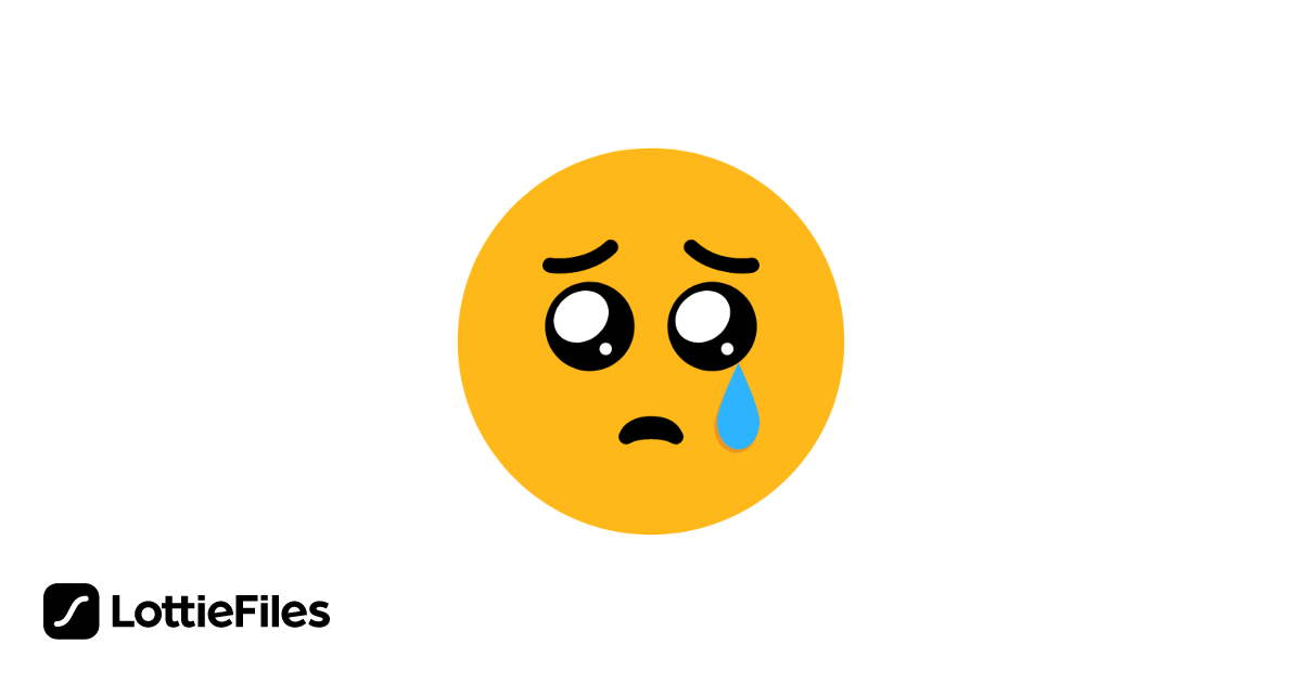 Free Sad Tear Animation by Bruce | LottieFiles