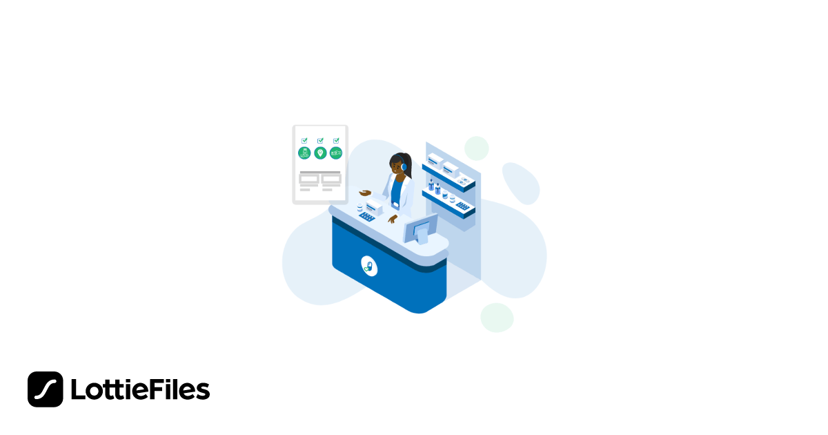 Free Pharmacist On Call Animation by Christopher Derrell | LottieFiles