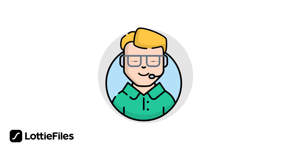 Free Customer service icon animation Animation by Al Mamun | LottieFiles
