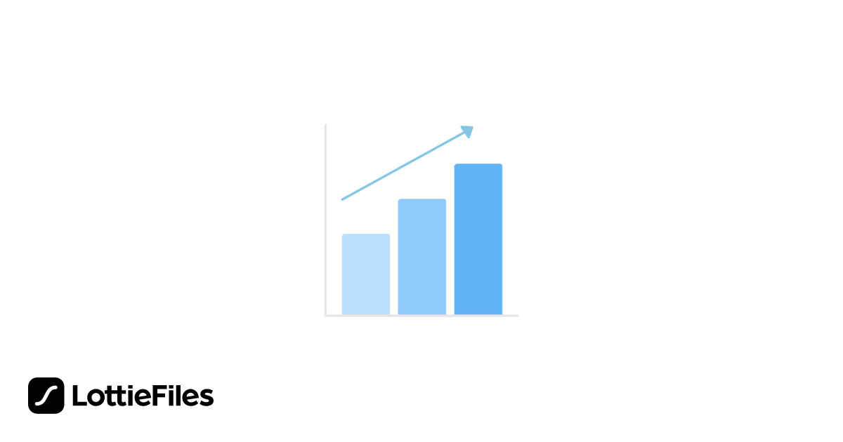Free Bar Graph - Increasing Data Animation by laura m | LottieFiles