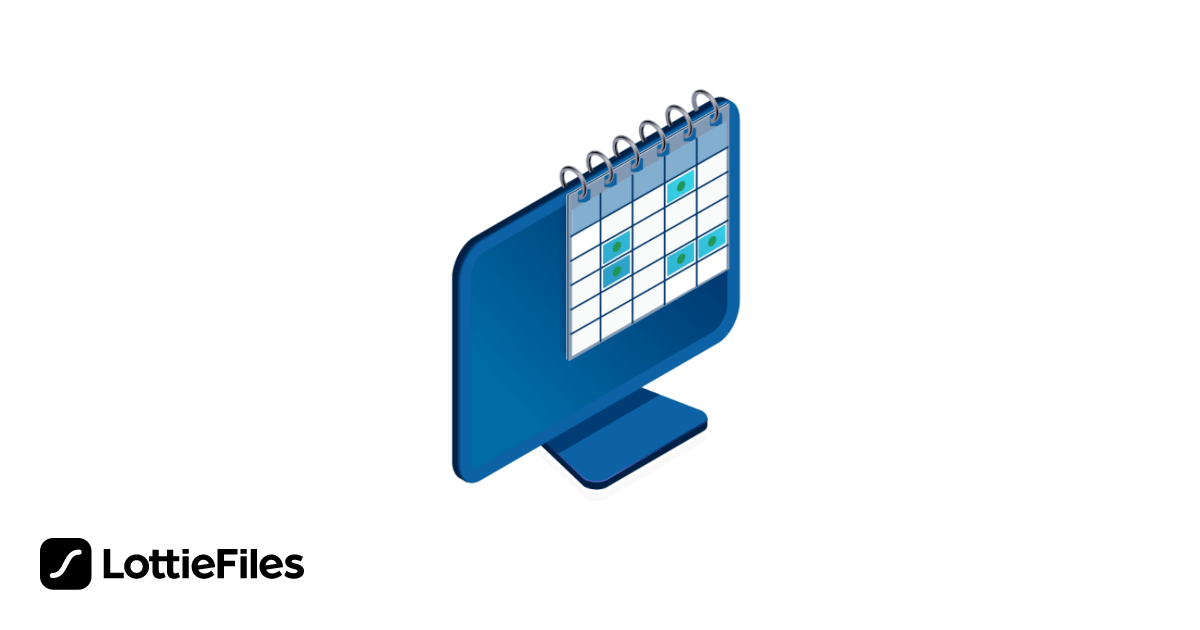 Free calendar animation Animation by Caique Gomes | LottieFiles