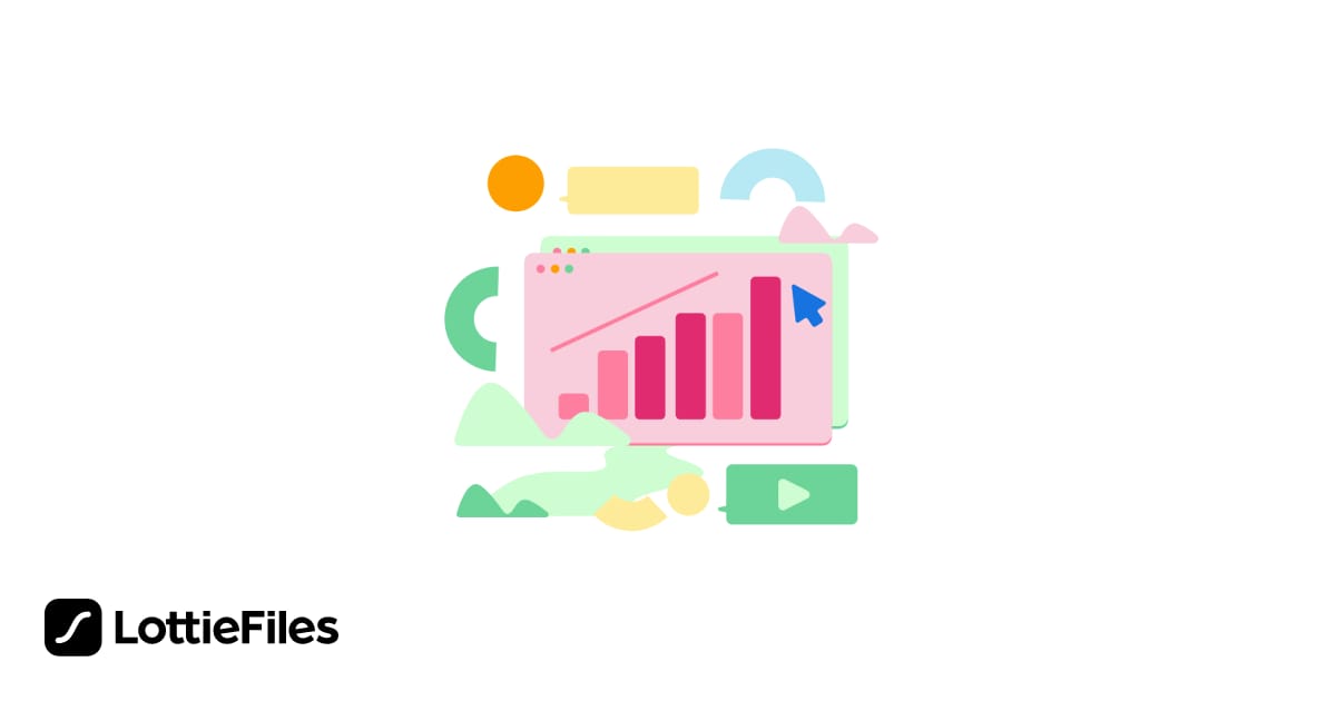 Free statistics Animation by Mohamed Naim | LottieFiles