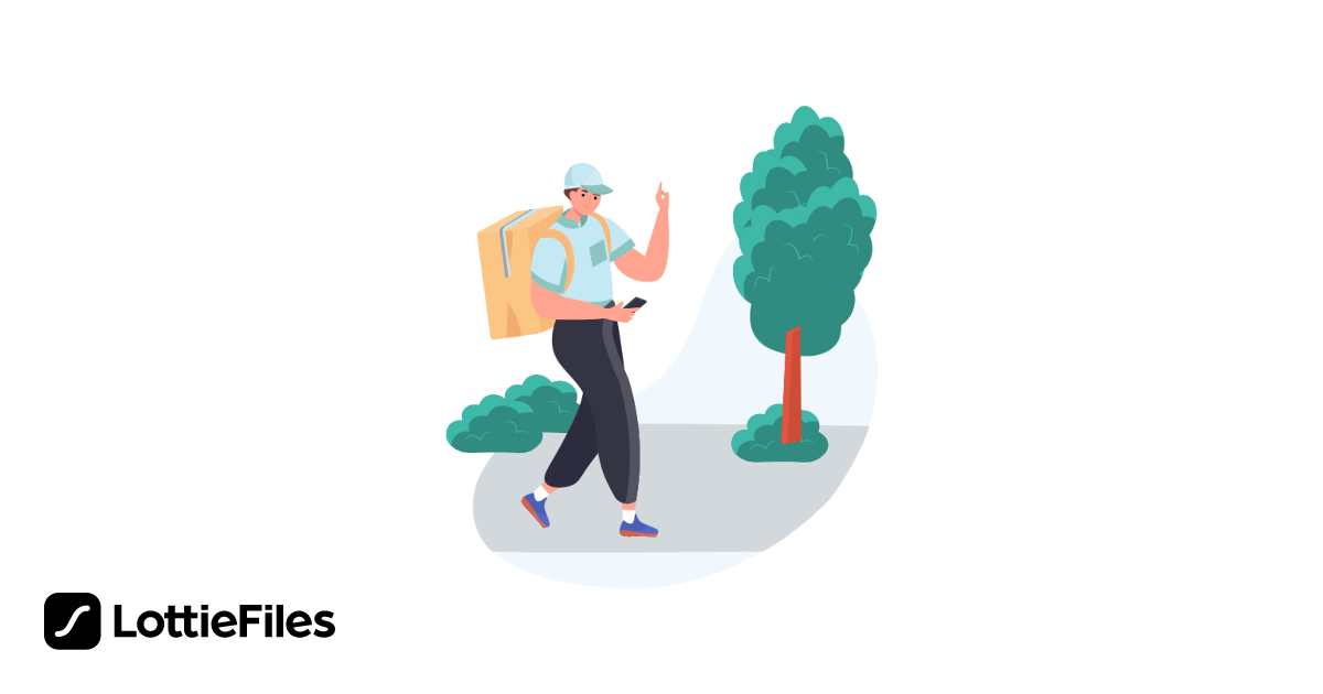 Free Delivery Boy Animation by Pixels Bread | LottieFiles