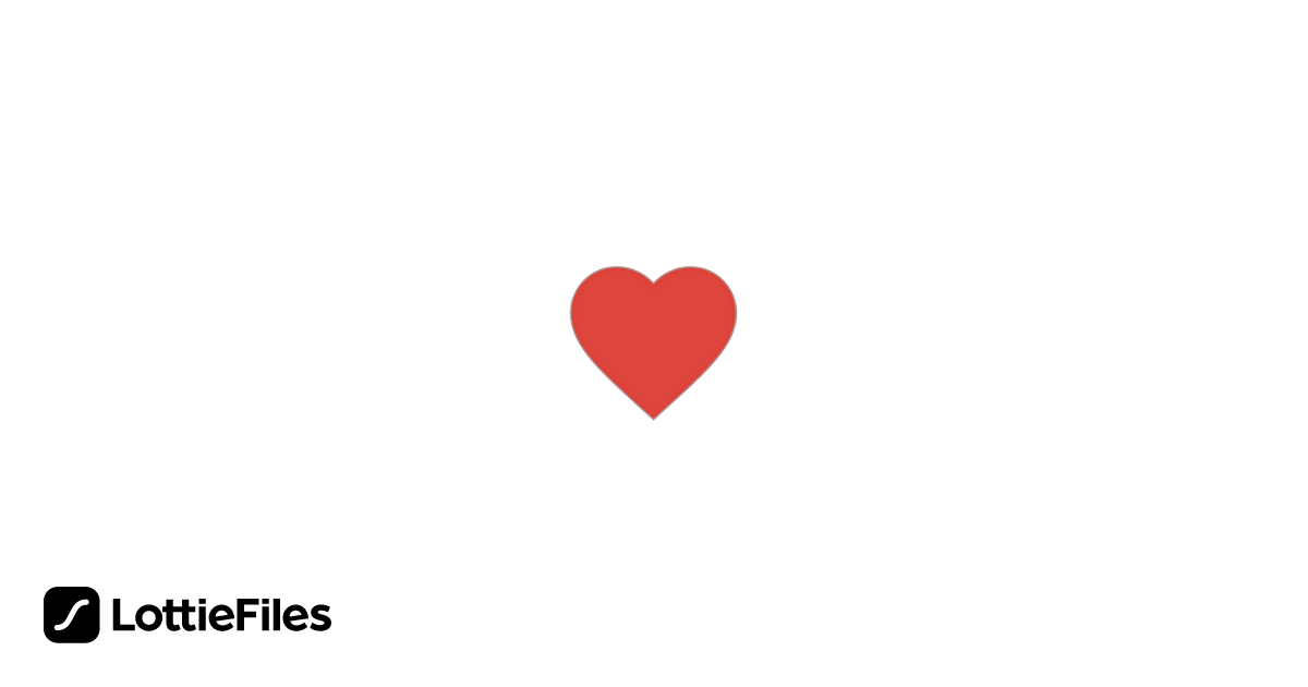 Free Beating Heart Animation by Julija Spät | LottieFiles