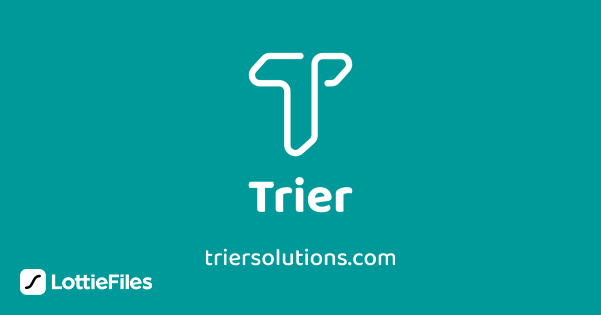 Free Trier logo animation Animation by Gerard Baldsing | LottieFiles