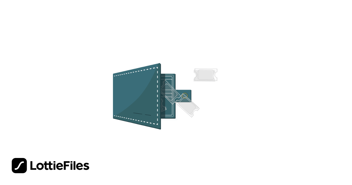 Free Wallet Animation by Tom Fabre | LottieFiles