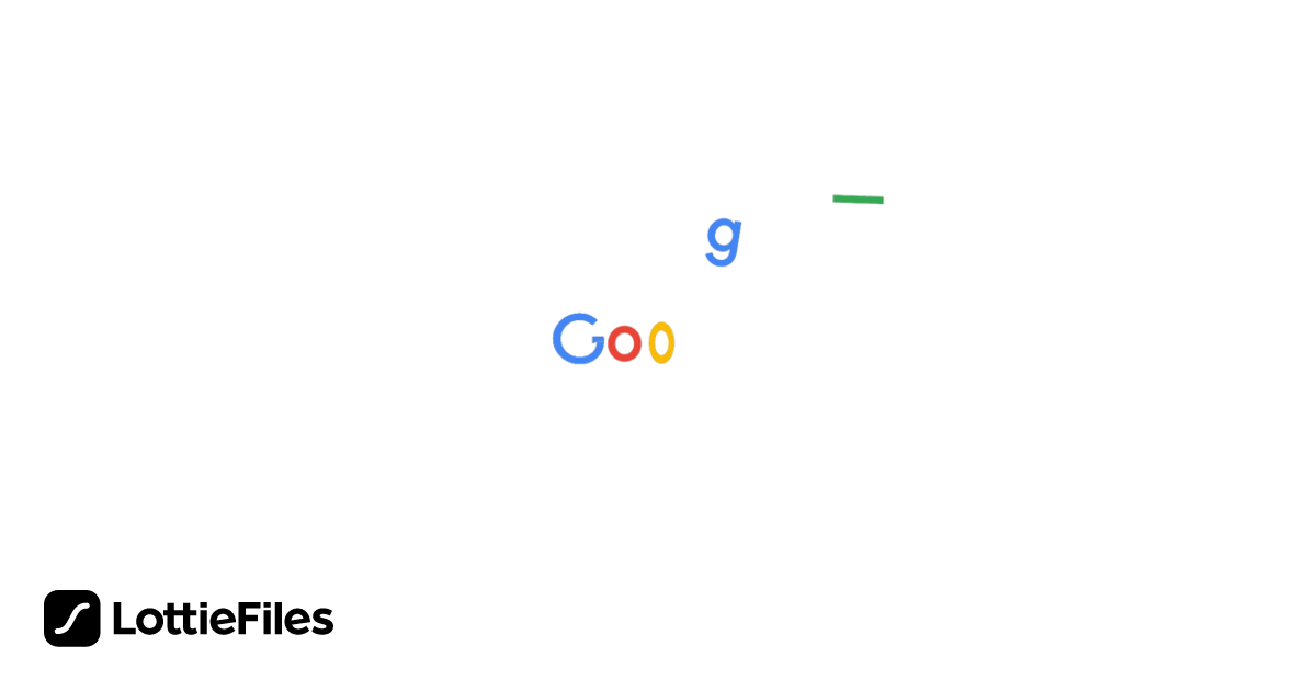 Free google-logo Animation by Oleksii Turovskyi | LottieFiles