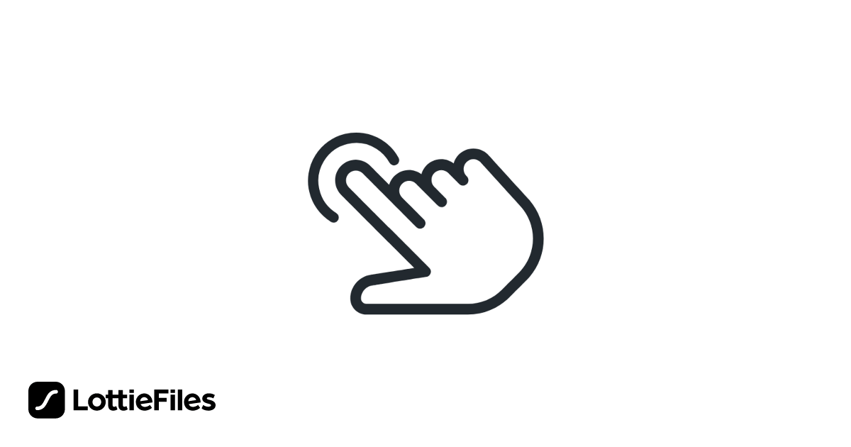 Free Double Tap Touch Gesture Animation by J | LottieFiles