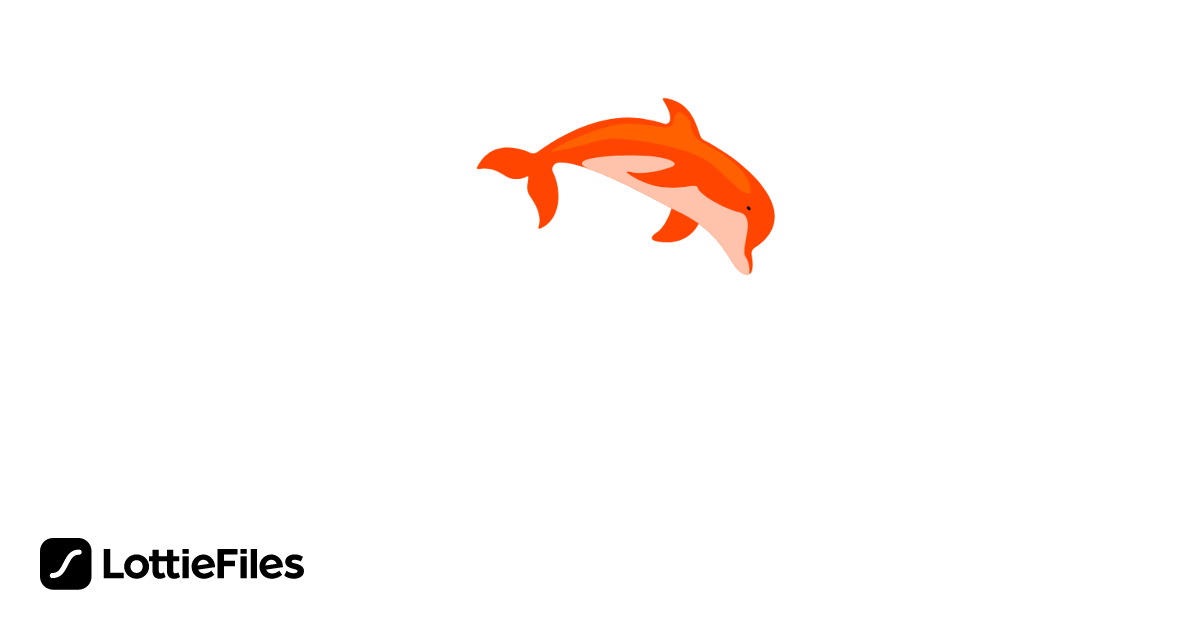 Free Dolphin Animation by QianXiao | LottieFiles