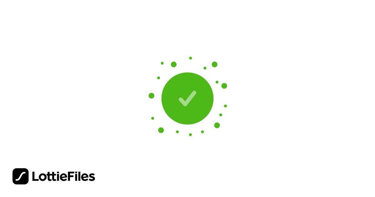 Free Success Mark Animation by Uvais | LottieFiles