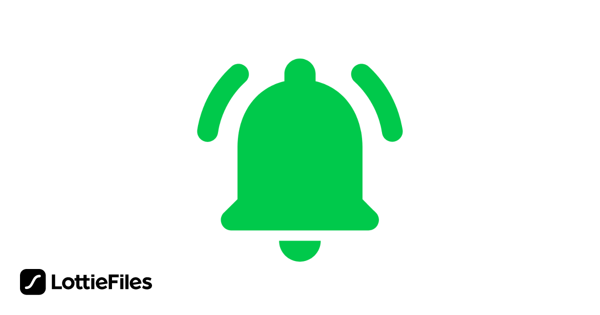 Free Bell Ringing Animation by NisAnth PrAbhu | LottieFiles