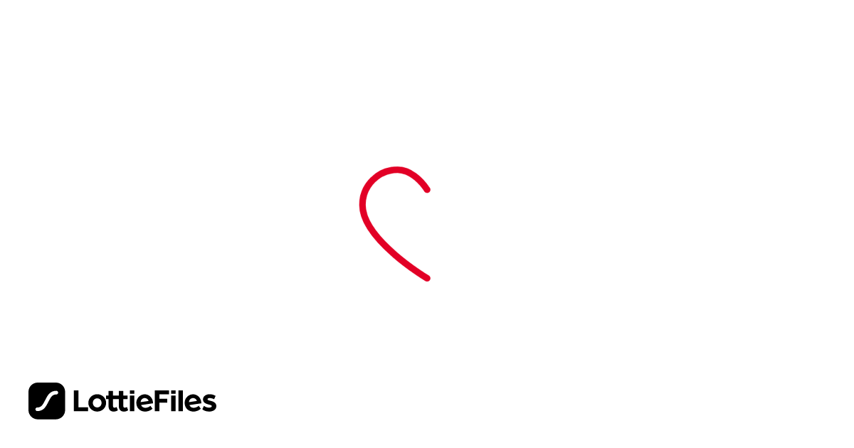 Free Heart Outline Animation by Mo Beck | LottieFiles