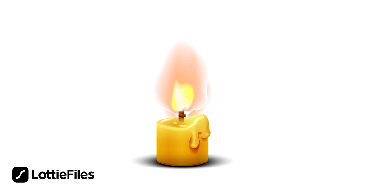 Free candle Animation by Saheb | LottieFiles