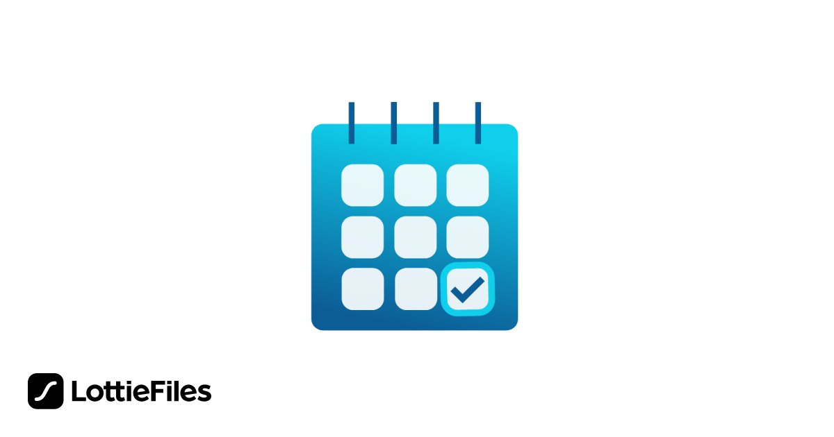 Free Calendar Appointment Animation by FORT ATELIER | LottieFiles